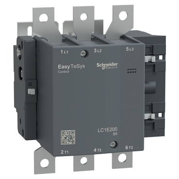 LC1E200B5 - Contactor,Easy TeSys Control,LC1E,3P(3NO),AC-3/AC-3e,