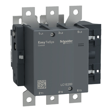 LC1E200M6 - Contactor,Easy TeSys Control,LC1E,3P(3NO),AC-3,