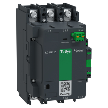 LC1G115XXEN - High power contactor,TeSys Giga,3P(3NO),AC-3