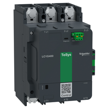 LC1G400XXEN - High power contactor,TeSys Giga,3P(3NO),AC-3