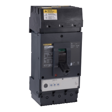 LDA34400WU33X - Circuit breaker, PowerPacT L, 400A, 3 pole, 480VAC ...