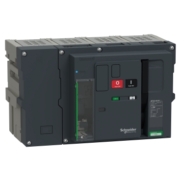 MTZ240_H12E4PMDHH - Circuit breaker, MasterPacT MTZ2 40H1 drawout, 4P ...