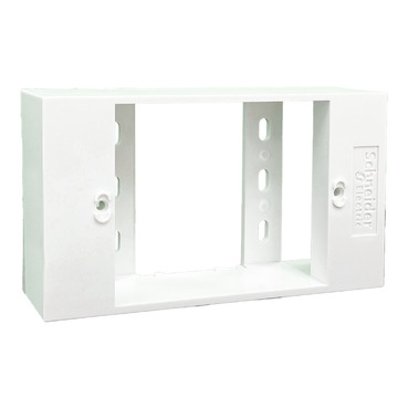 M3T01SMB_WE - Surface mounting box, AvatarOn A, White | Schneider ...