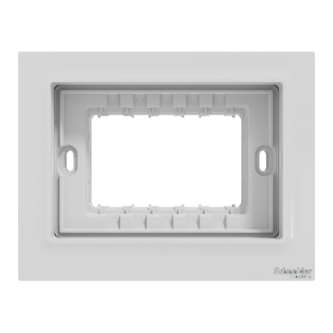 M3TB01_WP - Weather Proof Box, Miluz E, 3 Gang, white | Schneider ...