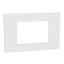 M3TB03_WE - Cover frame, Miluz E, 3 gang, white | Schneider Electric Egypt