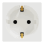 M3TB426_GR - German Socket outlet, Miluz E, 16A, 250V, 2 Pin with earth ...