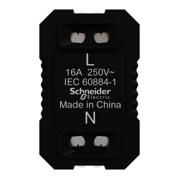 M3TB426_US - Universal Socket, Miluz E, 16A, 250V, 2 Pin, 1 Module ...