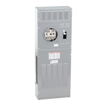 MC31206 - Meter center, Square D Meter Centres, 1 unit, 3 phase, 4 wire ...
