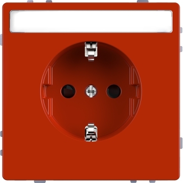 MEG2302-6002 - SCHUKO-Steckdose für Sonderstromkreise mit Schriftfeld ...