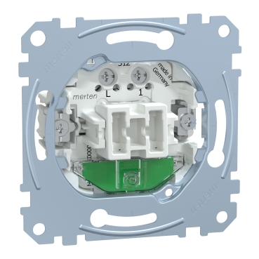 MEG3506-0000 - Switch, Merten-sokkels, 1 pool 2-weg, 16AX ...