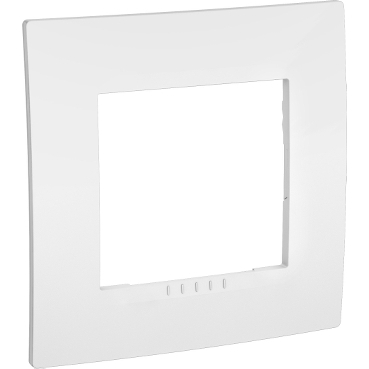 MGU6.402.18 - Unica Plus - cover frame - 1 gang - white/white ...