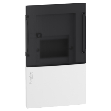 MIP20104S - mini Pragma recessed enclosure - 1 x 4 modules - smoked ...