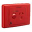 ML2015-RD - Switch Socket Outlet, Medilec, Single, 250V, 10A ...