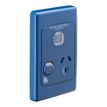 ML2015VDI-DB - Single Switch Socket Outlet, Medilec, 250V, 10A ...