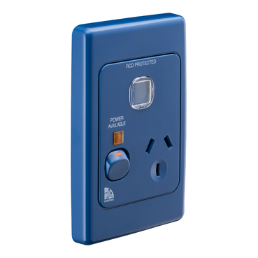ML2015VI-DB - Medilec, Switched Socket Outlet, Vertical, Power ...
