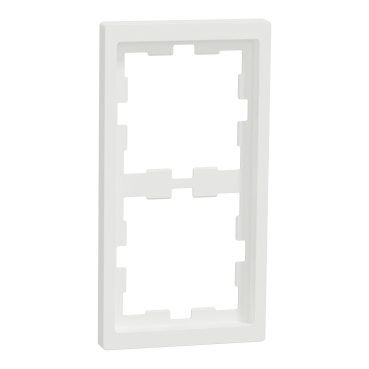 MTN4020-6537 - D-Life - cadre de finition - blanc nordic mat - 2 postes ...