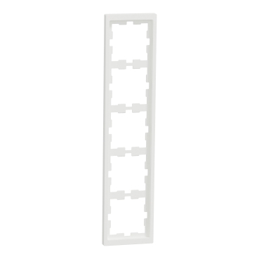 MTN4050-6537 - D-Life - cadre de finition - blanc nordic mat - 5 postes ...