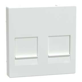 Comprar Support plate for 2 x RJ45 Keystone, Merten Elegance, active ...