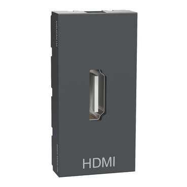 MZHDMI1M_AN - HDMI socket, Miluz ZeTa, 1 module, preterminated ...