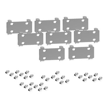 NSYSFBK19 - Coupling kit for enclosures equipped with swinging 19" rack ...