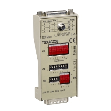 TSXACZ03 - Analog input module, Modicon TSX Micro, 8 inputs, 0 to 10VDC | Schneider Electric ...