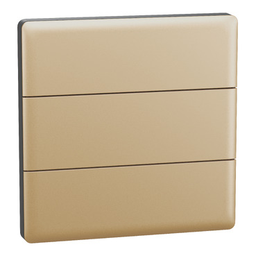 NP16163_01WG_E1 - Push button, Unica KNX, 6 key, wine gold | Schneider ...