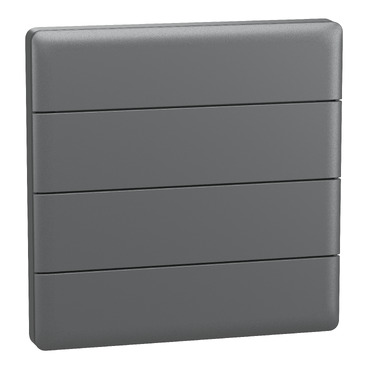 NP16164_01BK_E1 - Push button, Unica KNX, 8 key, black | Schneider ...