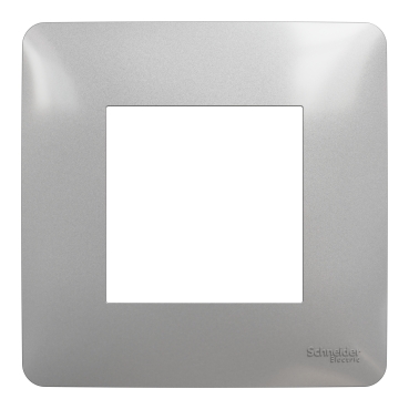 NU200230 - New Unica - cover frame - 1 gang - 1 x 2 modules - aluminium ...