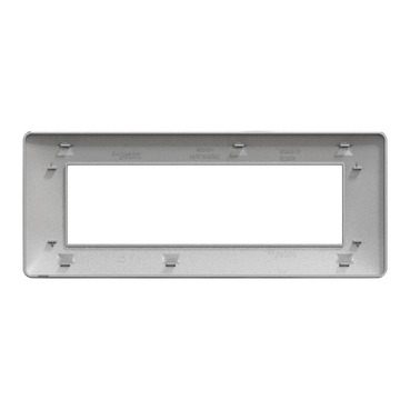 NU210730 - Studio cover frame, New Unica, 7 module, aluminium ...