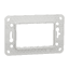 NU7103P - New Unica, fixing frame, plastic, 3 modules 1 gang ...