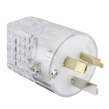 1439SHD-TR - Quick connect Plug, Standard Series, Straight, 3 PIN, 10A ...