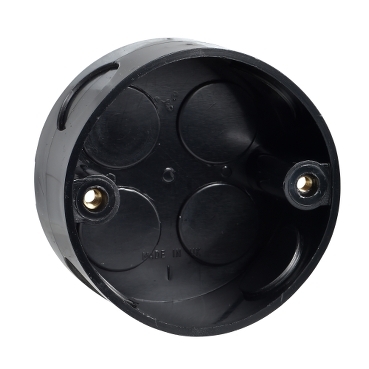 20CJB20B - loop-in box with 4 side knock-outs - black | Schneider ...