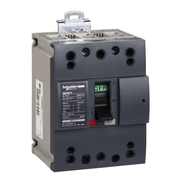28620 - circuit breaker NG160N - TMD - 160 A - 3 poles 3d | Schneider ...