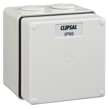 56JB1-GY - Clipsal - 56 Series, Enclosures and Boxes, Junction Boxes ...