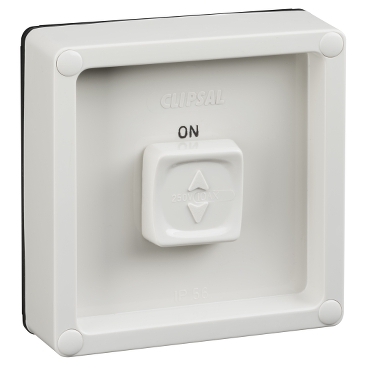 56SSW15LE-GY - Surface Switch, Clipsal - 56 Series, IP66 1 Gang Single ...