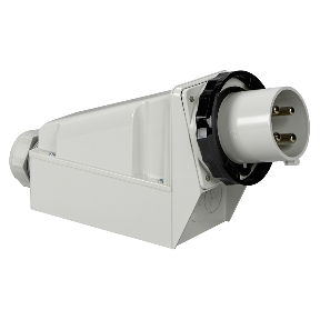 81597 - Spina fissa BT da parete IP67 125A 500V 3P+T | Schneider ...