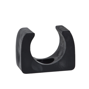 CSA20B - round spring clip saddle - for 20 mm conduit - black ...
