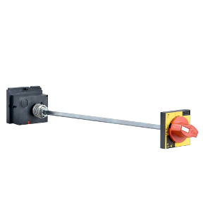 GV7AP02 - Extended rotary handle, TeSys GV5-GV7, red, padlockable, IP55 ...