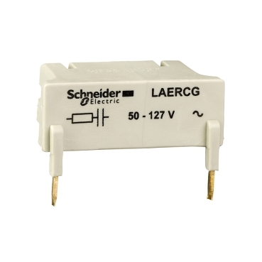 LAERCG - Suppressor module,Easy TeSys Control,RC circuit,50â€¦127 V ...