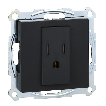 MTN2150-0414 - Abd Soket Çıkışı Ekleme, Panjurlu, 15 A, Antrakit ...