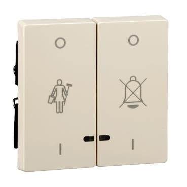 MTN3429-0344 - Rocker, Merten System M, 2-gang with indicator window ...