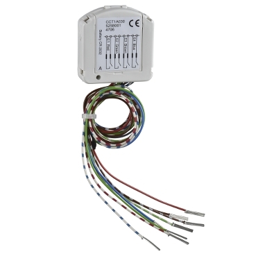 CCT1A030 - Odace sans fil - émetteur universel - 4 canaux - blanc ...