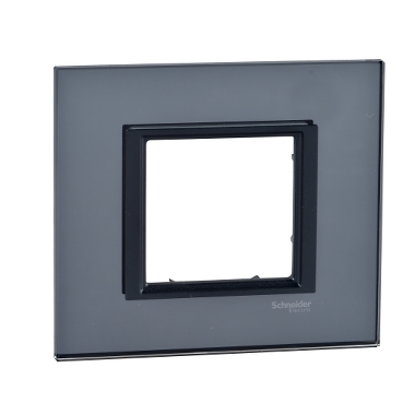 MGU68.002.7C1 - Placa modular Unica Class 2 módulos -Cristal negro ...
