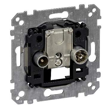 MTN299201 - R-TV/SAT socket, Merten inserts, mechanism with fixing ...