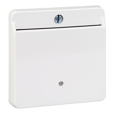 MTN315625 - Hotel keycard holder, active white, glossy, System M ...