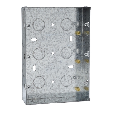 GBG04F - "Exclusive Metal clad - 9...12 gangs flush mounting box ...
