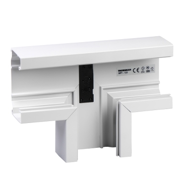 5536411 - NPT-TS 123/72 T-Stück Abdeckung Halogenf PC/ABS R9016 Typ:NPT ...