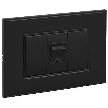 S8081L32-BK - Switch, Modena/Strato, Rocker, OVEN, 1 Gang, 250V AC 32A ...