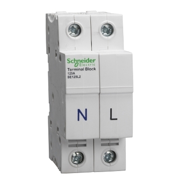 SE125L2 - LoadCentre KQ - terminal block - 125A - 2P - suitable for 50 ...