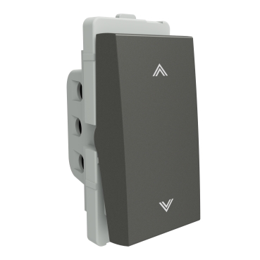 P1002_PG - Switch, Livia, 10A, 2 way, painted grey | Schneider Electric ...